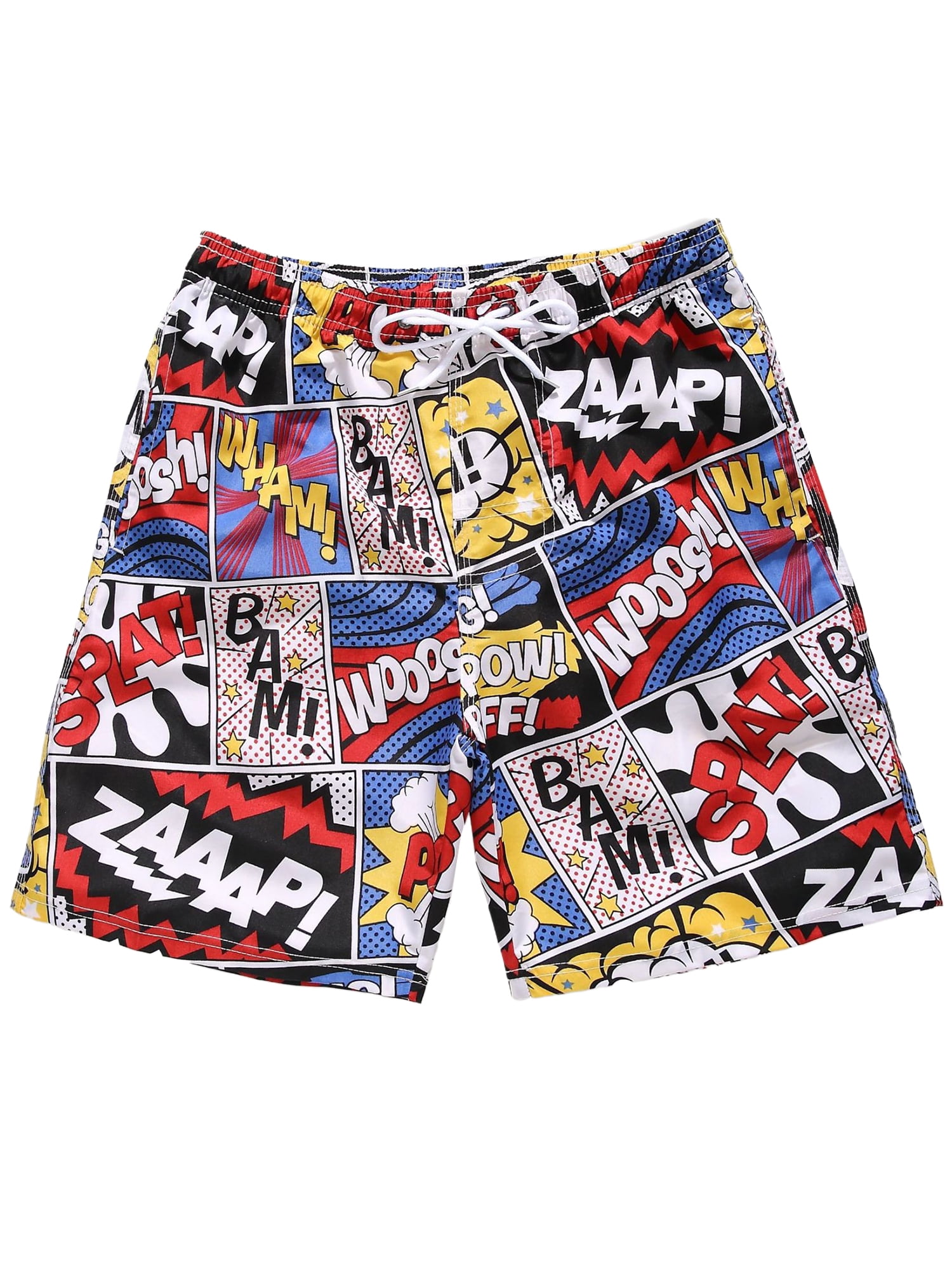 Frontwalk Man Casual Shorts 3d Print Elastic Waist Short Hot Pants Men Sport Running Shorts With