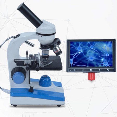 Science Microscope for Kids Students, 40X-1000X Magnification, Rotating ...