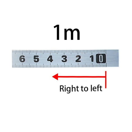 Stainless Steel Sticky Scale Woodworking Guide Rail Guide Scale Middle ...