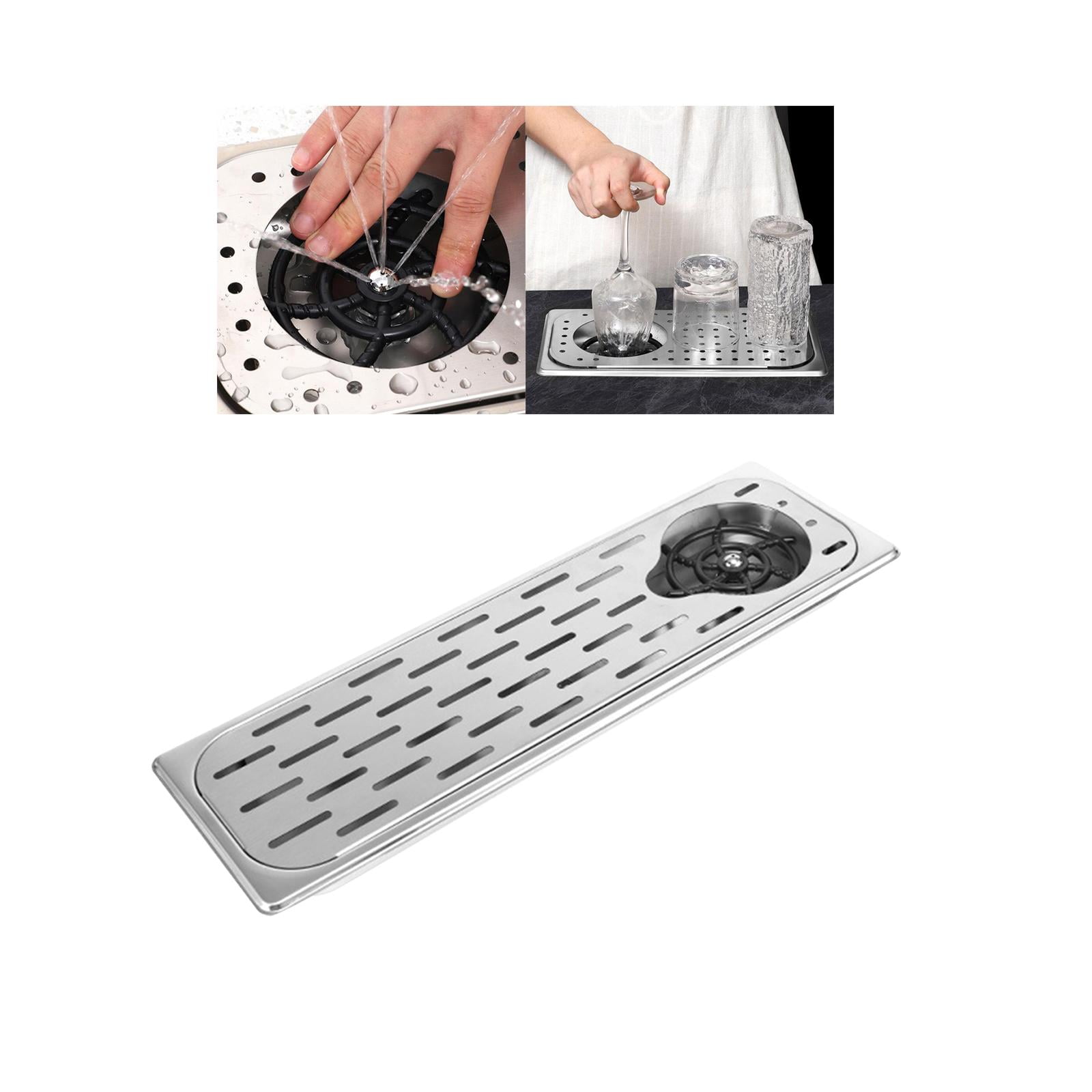 Stainless Steel Automatic Cup Rinser Glassware Cleaner High Pressure ...