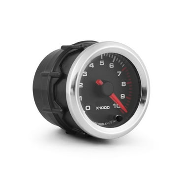 Equus 5076 Automotive Tachometer, 5000 Series, 2-1/2 in., 0-8000 RPM ...
