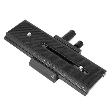 Camera Rail Slider, Premium Alloy Black Close-Up Shooting Slider, With ...