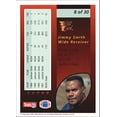 1992 Wild Card Red Hot Rookies Silver #8 Jimmy Smith NFL Football ...
