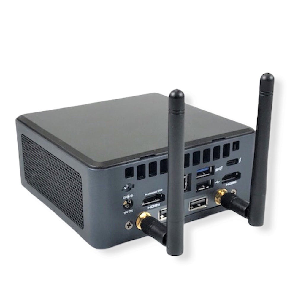 Intel NUC Front Panel Bracket Dual USB 2.0 Ports and Dual SMA RF ...