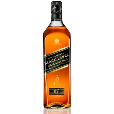 Whisky Johnnie Walker Black Label 12 Años Escocés Añejado 750 ml ...