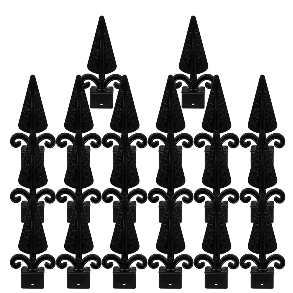 Click here for Kakowely Black Plastic Fence Finials For Decor Dur... prices