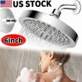 2025 Luxury Shower Head High Pressure Rain Bathroom Chrome Showerhead ...