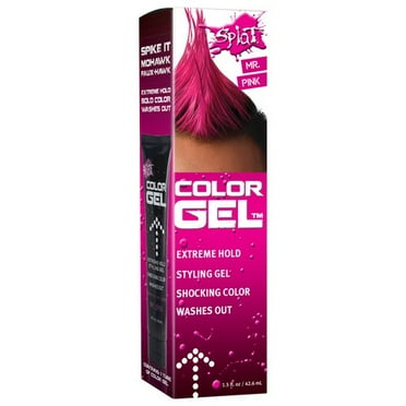 Splat 10 Wash Pink Pride Hair Color, No Bleach Temporary Pink Hair Dye ...