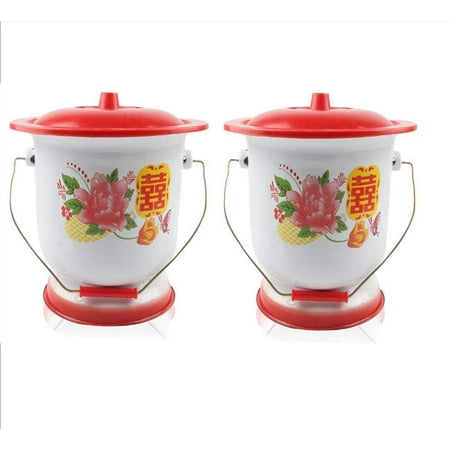 Flower Pot Chinese Antique Spittoon Urine Jug Stainless 1960S ...
