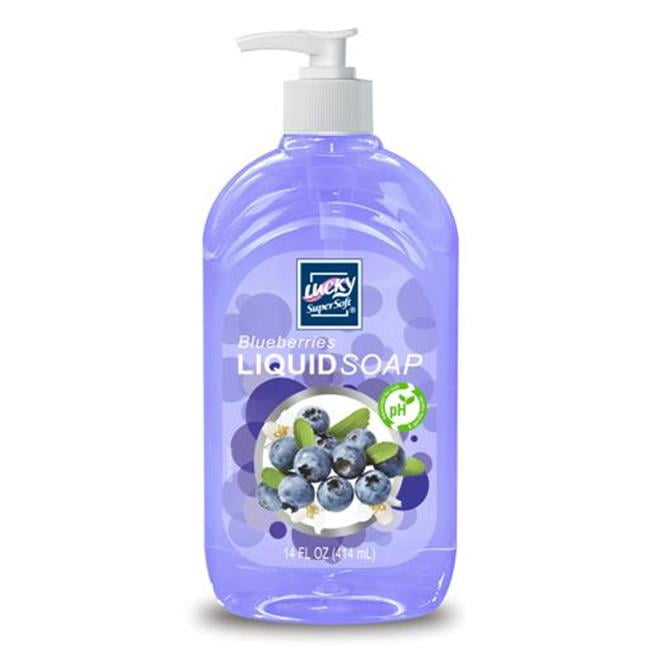 Delta Brand 3209-12 PEC 14 oz Soap, Blueberry - Pack of 12 - Walmart.com