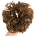 SAYFUT Hair Bun Extensions Wavy Curly Messy Hair Extensions Donut Hair ...