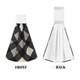 2pcs Hanging Coral Velvet Hand Towel Is Light Breathable And Absorptive ...
