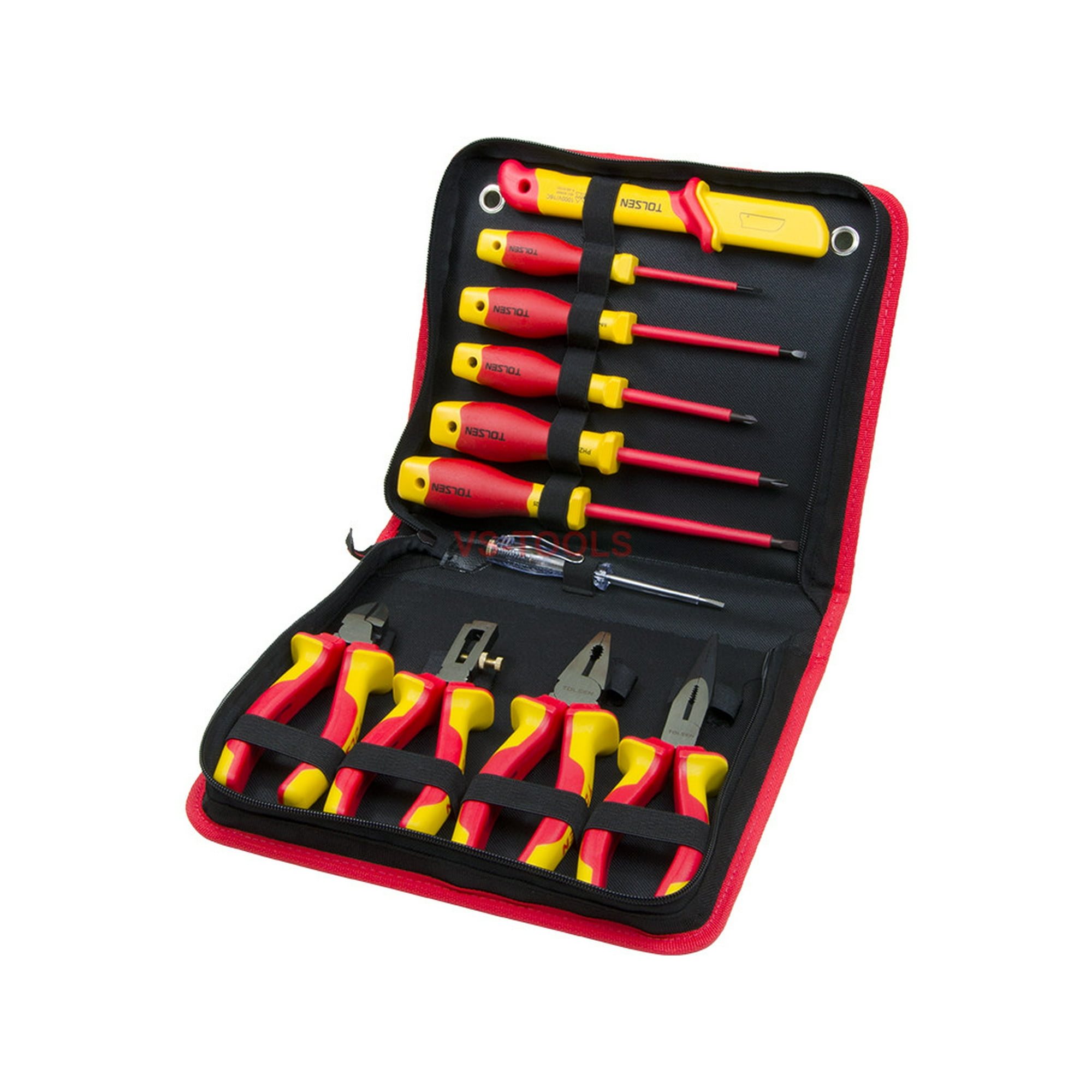 Click here for Tolsen 11pcs Vde Insulated Hand Tools Pliers Cable... prices