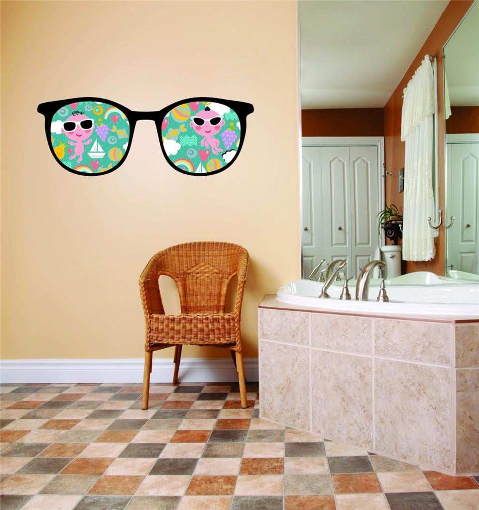 Design With Vinyl Artwork Fancy Sunglasses Seasonal Summer Beach Art ...