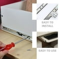 Luxshiny 1Set Full Extension Keyboard Slide Out Tray with Stable Cold ...