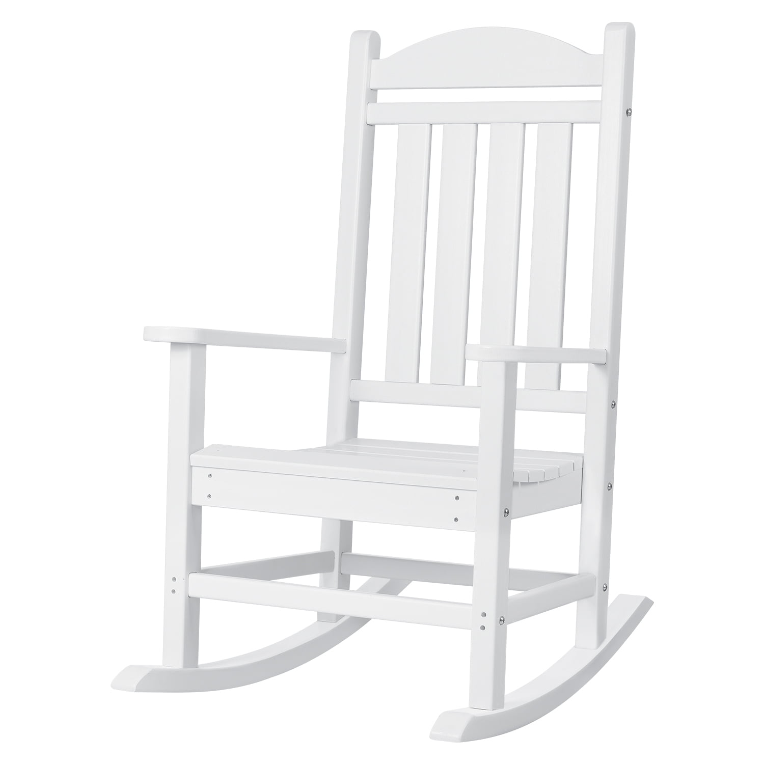 Lacoo Adirondack Rocking Chair All Weather Resistant Resin Outdoor ...