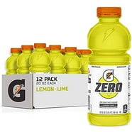 G Zero Sugar Lemon Lime Sports Drink, Electrolyte Replacement, 20 oz ...