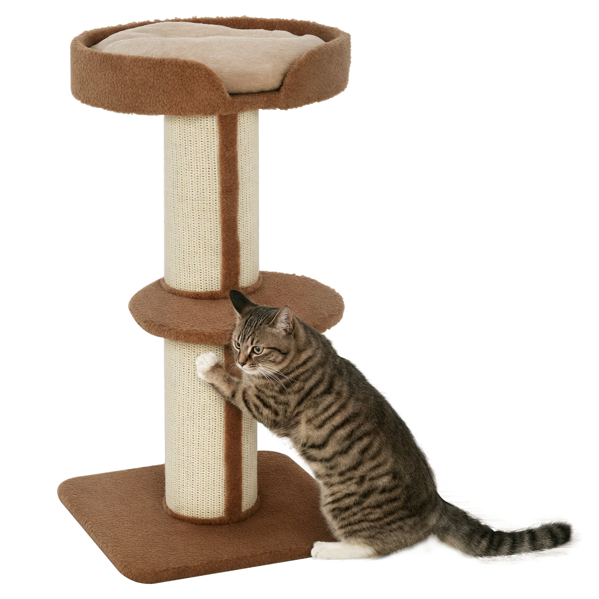 Click here for Pawhut Cat Tree W/ Sisal Mat Scratching Post Cat B... prices