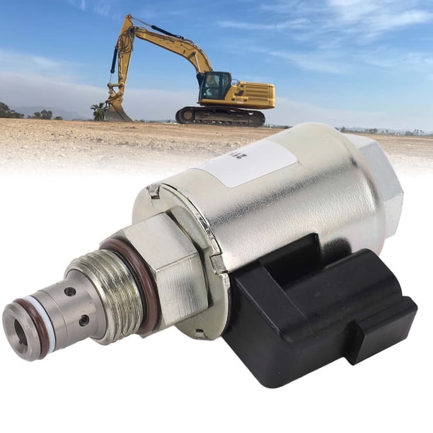 Válvula Solenoide Para Excavadora, Válvula Solenoide De 12 V De ...