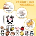 1 Set 24Pcs 12 Styles Acrylic Paper Clip Mixed Shapes 40x40x15mm 2pcs ...