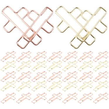 Staples Jumbo Gold Paper Clips Smooth 100/Pack (32012) 480112 - Walmart.com