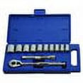 12pc 1/2" Drive 12-Point 1/2" to 1-1/8" Shallow SUPERTORQUE™ Chrome ...