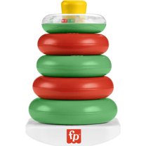 Fisher-Price Rock-a-Stack Ring Stacking Toy for Infants, Made with ...