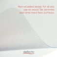 Deflecto EnvironMat 46 x 60 Chair Mat for Hard Floor, Rectangular ...