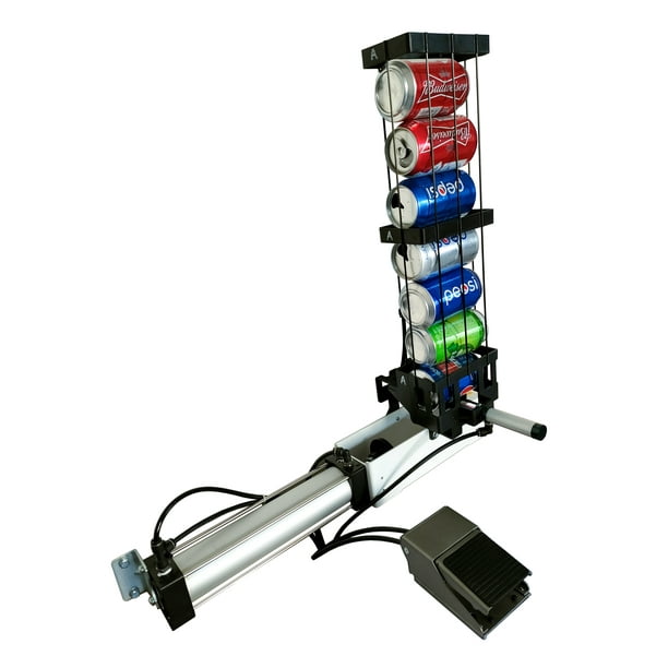 Auto Can Crusher Pedal Valve Wall Mounted Aluminum Can Crusher ...