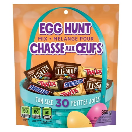 Mars Chocolate Easter Egg Hunt Spring Candy Variety Mix, 30 Pieces ...