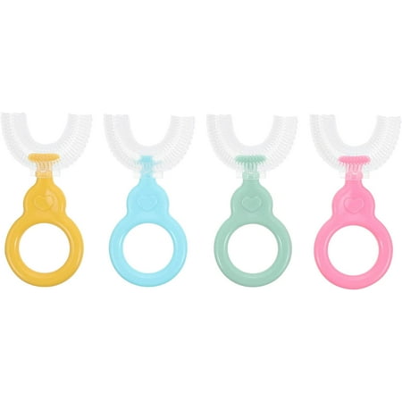 4-PK | for Special Needs | The Only Child-Safe 3-SIDED Toothbrush ...