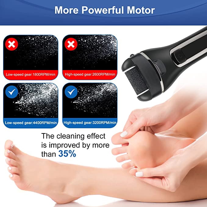 Buy Electronic Foot File Pedicure Kits , 16 in 1 Rechargeable Portable ...