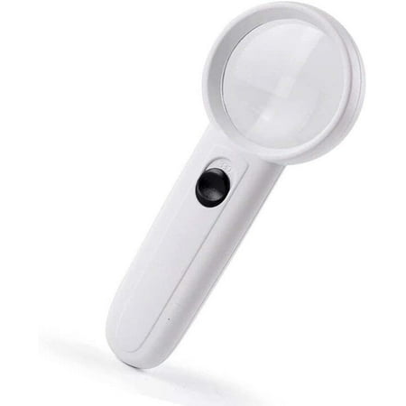 Vision aid - Magnifying Glass Illuminated 5X Magnifying Glass with Lamp ...