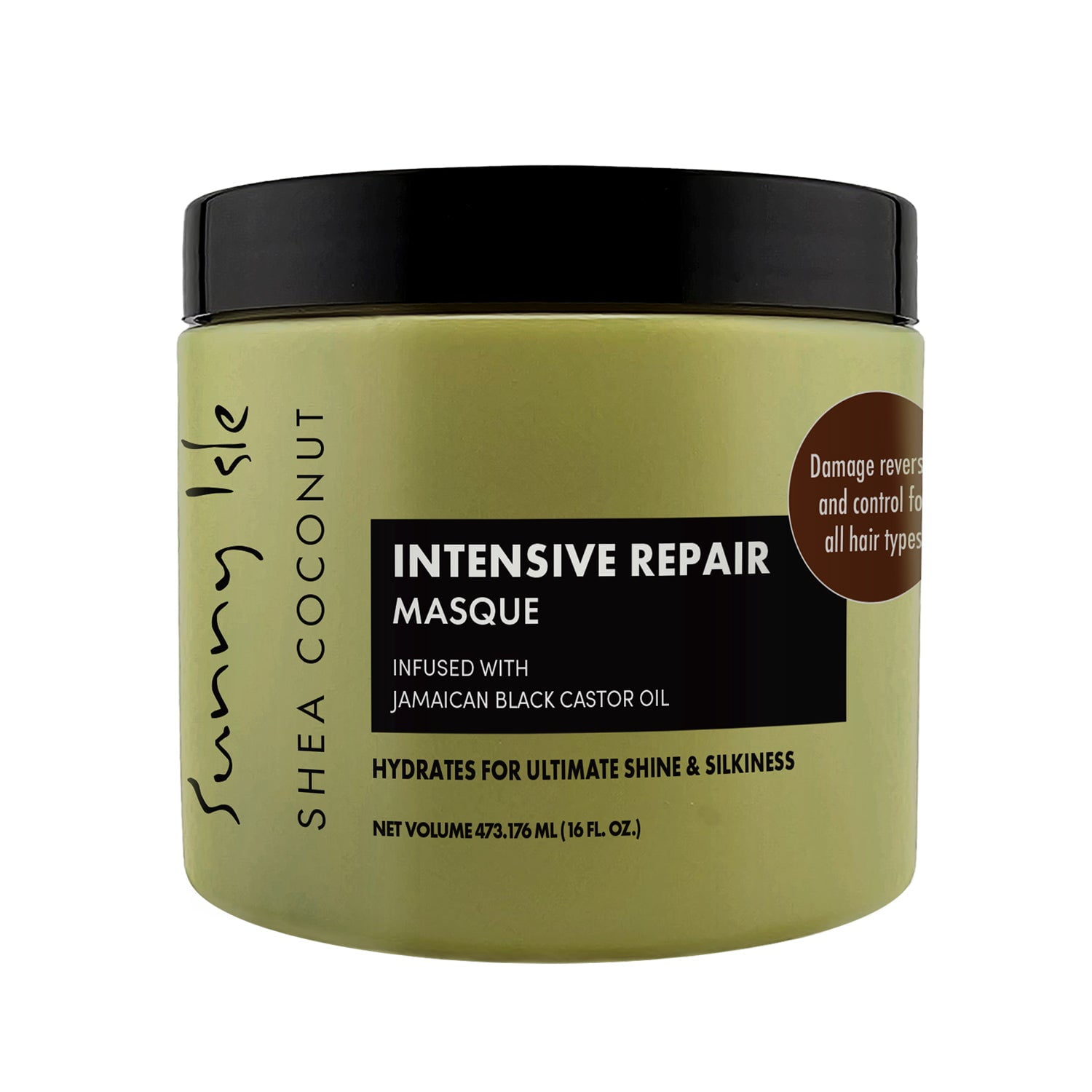 Sunny Isle Shea Coconut Intensive Repair Masque 16 Fl Oz 16oz