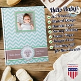 Adesignstore Baby Memory Book, Newborn Journal, Baby First Year Album ...