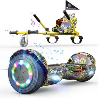 Hoverstar Flash Wheel Hoverboard 6.5 In., Bluetooth Speaker with LED ...