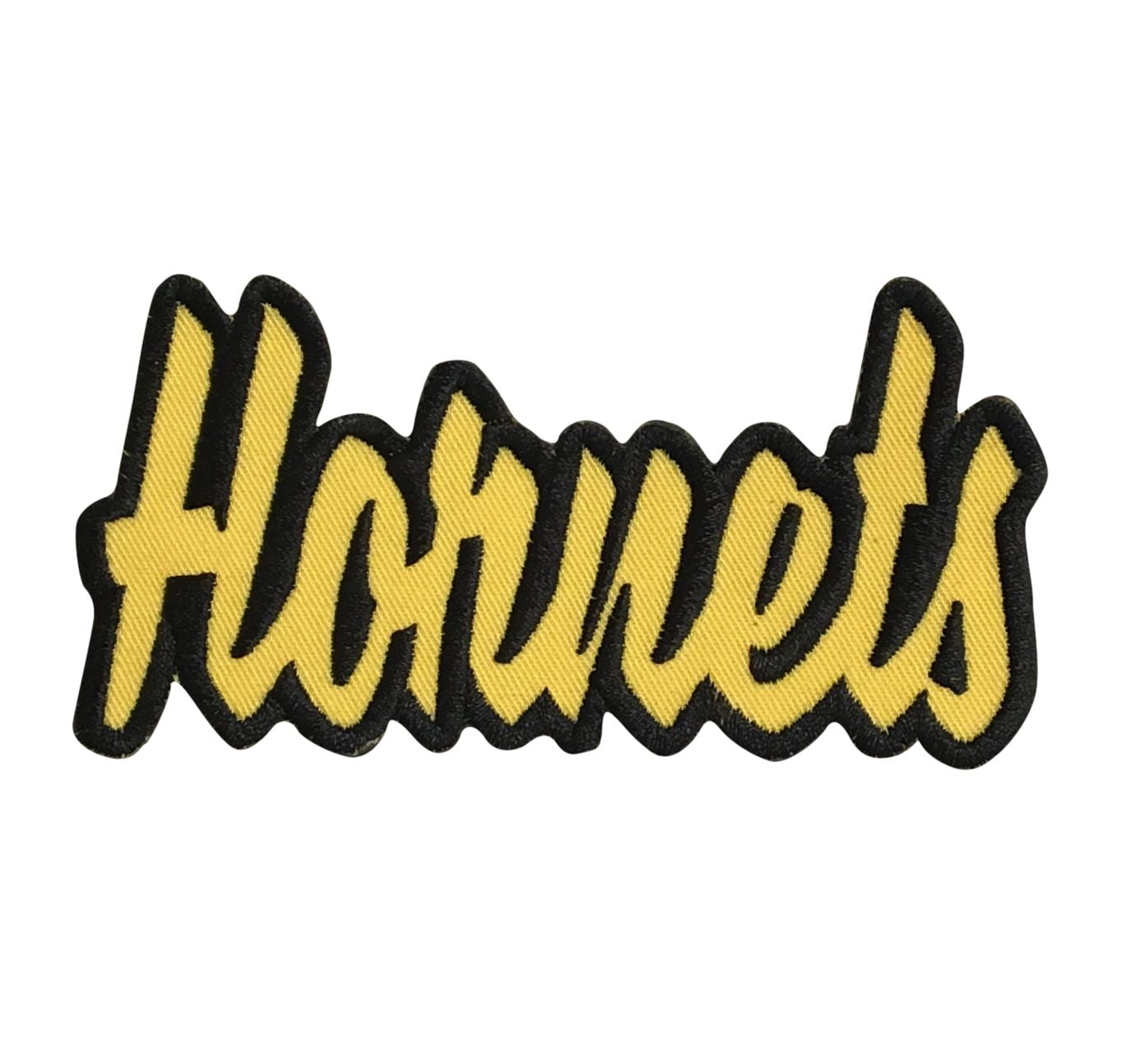 Hornets - Yellow/Black - Team Mascot - Words/Names - Iron on Applique ...