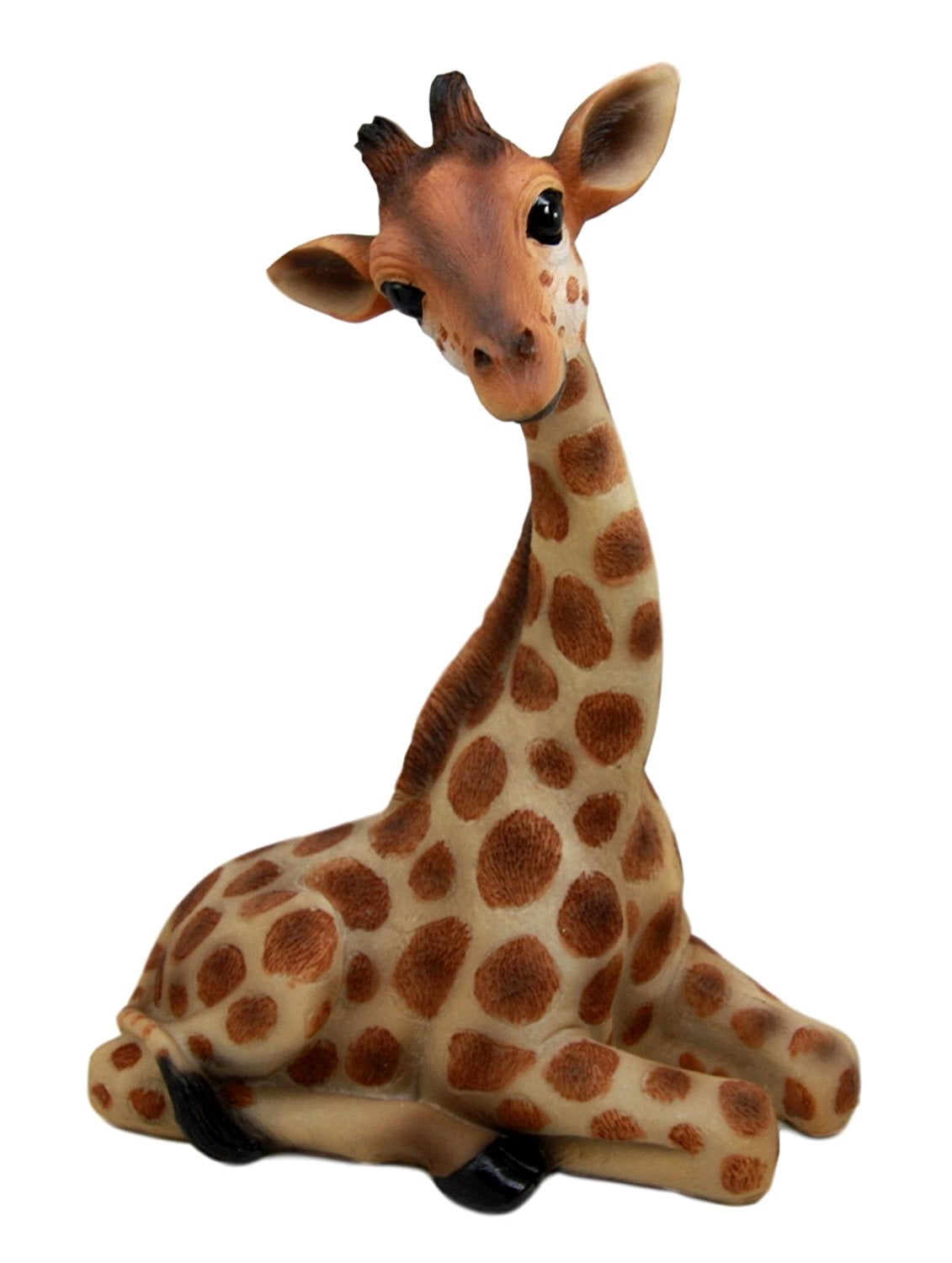 Collectibles 10" Tall Sitting Safari Adorable Giraffe Decorative ...