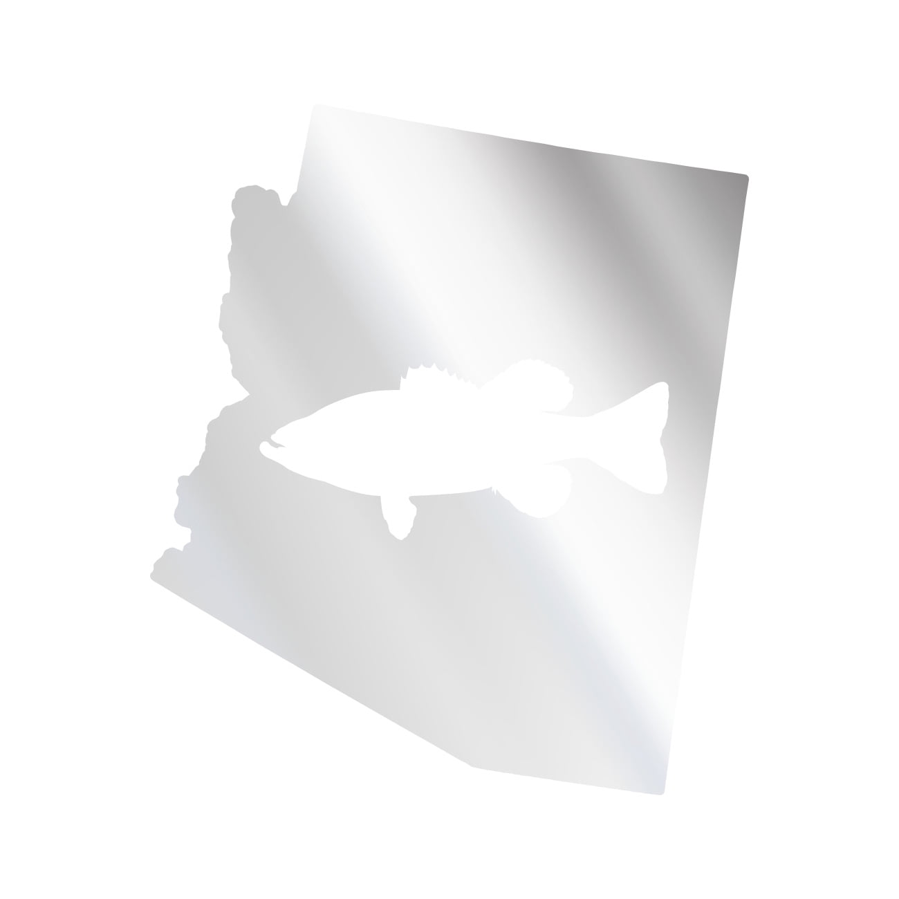 Arizona Bass Sticker Decal Die Cut - Self Adhesive Vinyl - Weatherproof ...