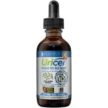 Uricel High Potency Uric Acid Support Formula | Natural Supplement for ...