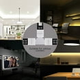 BESTYASH 10Pcs White Clip Buckle for LED Light Strip 10Mm Rgb No ...