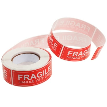 2 Rolls / 1000 Labels, Fragile "THIS SIDE UP" Handle With Care "Thank ...