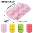 UYUH Fruit Shape Baking and Candy Molds Set, Includes Pineapple Lemon ...