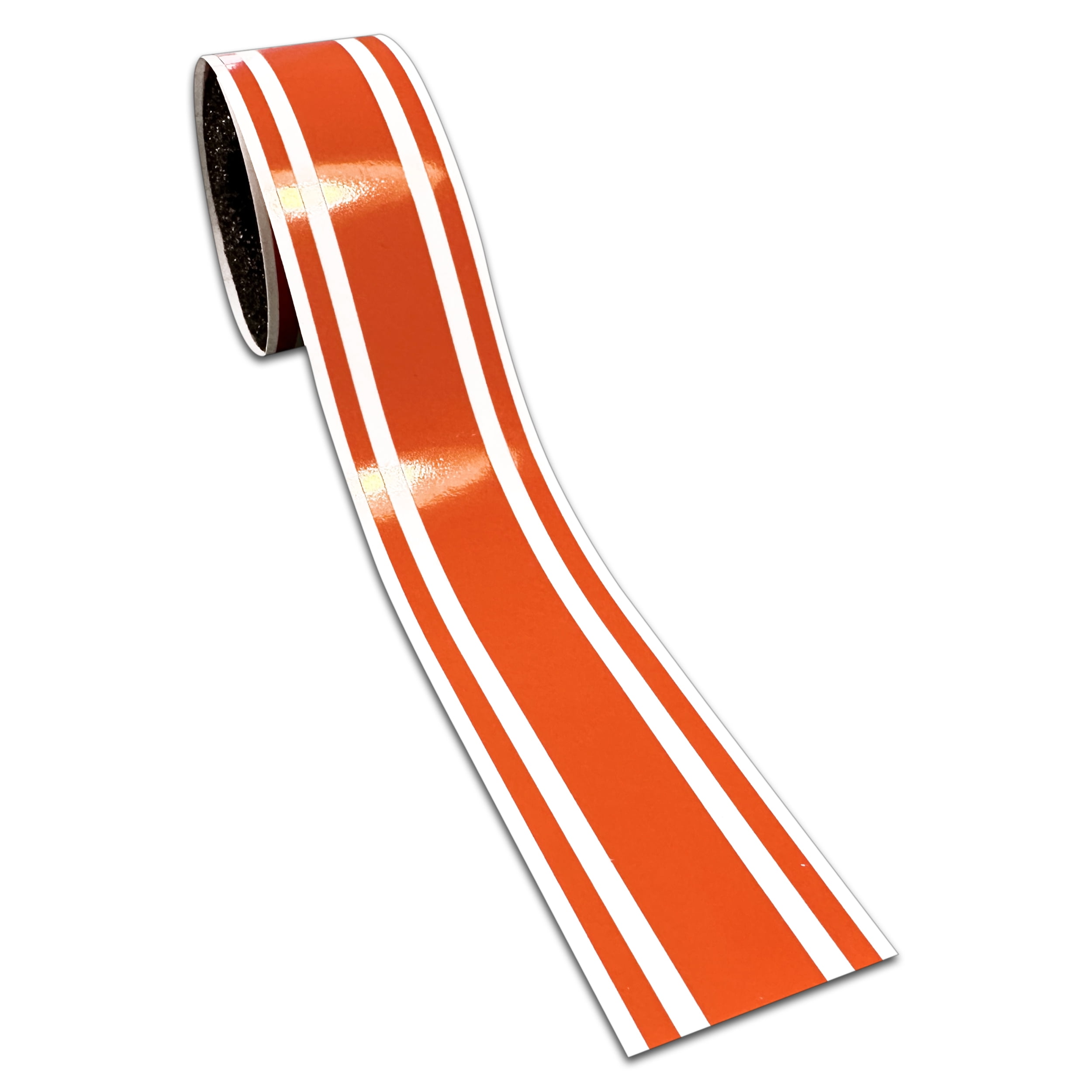 2"x72" Orange Vinyl Racing Stripes Car Boat Trailer Sticker Pinstripes ...