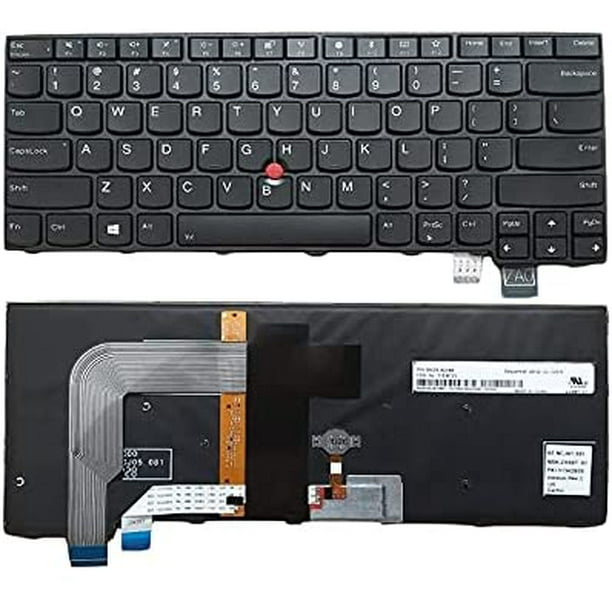 Laptop Replacement US Layout Backlit Keyboard for Lenovo ThinkPad T460s ...