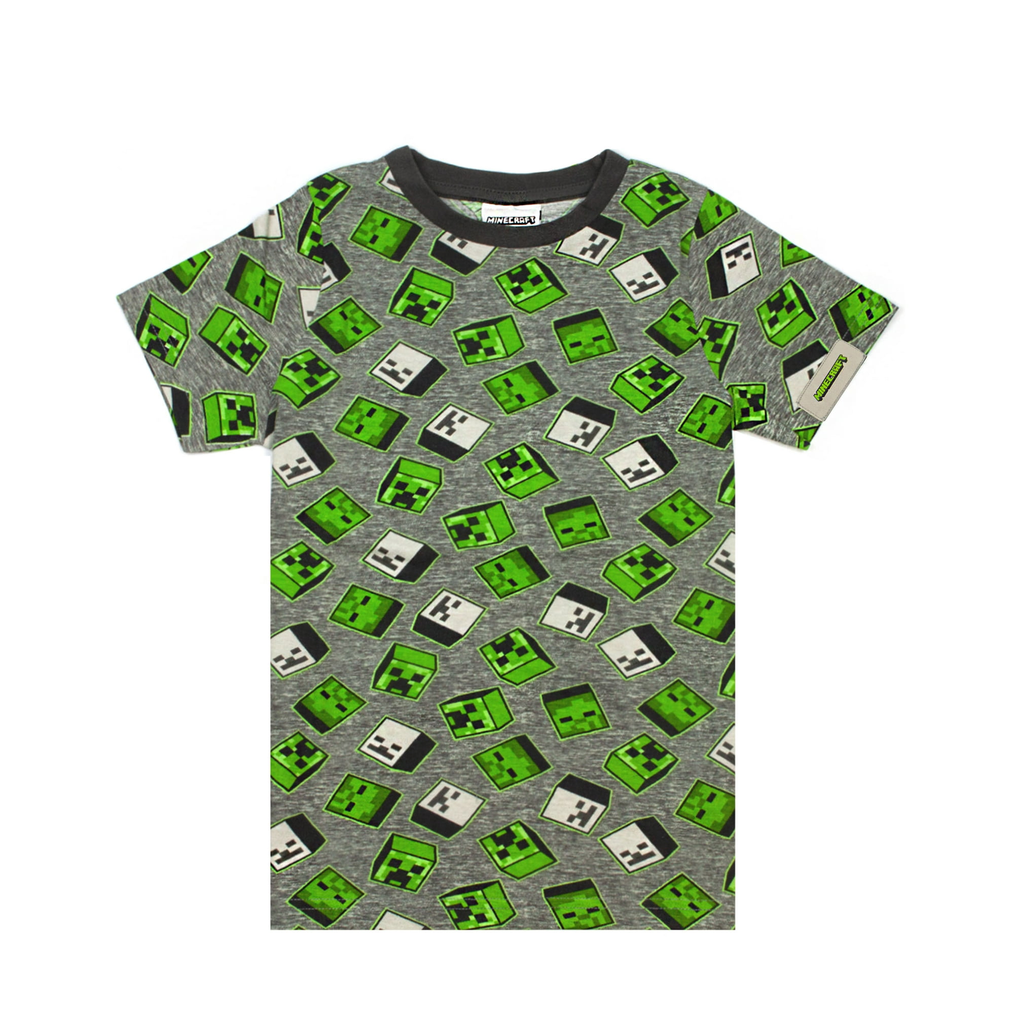 Click here for Minecraft Boys Green Short Sleeved T-Shirt prices