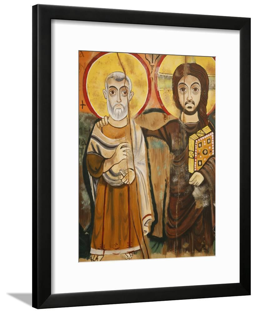 Taize Icon, Geneva, Switzerland, Europe, Religion Framed Art Print Wall ...