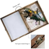 GraduationMall, Carbonized Black Shadow Box Frame, 11x14, Real Glass ...