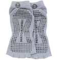 Mato & Hash Toeless Half Toe Yoga Socks With Grip - 3PK Grey CA7200 S/M ...