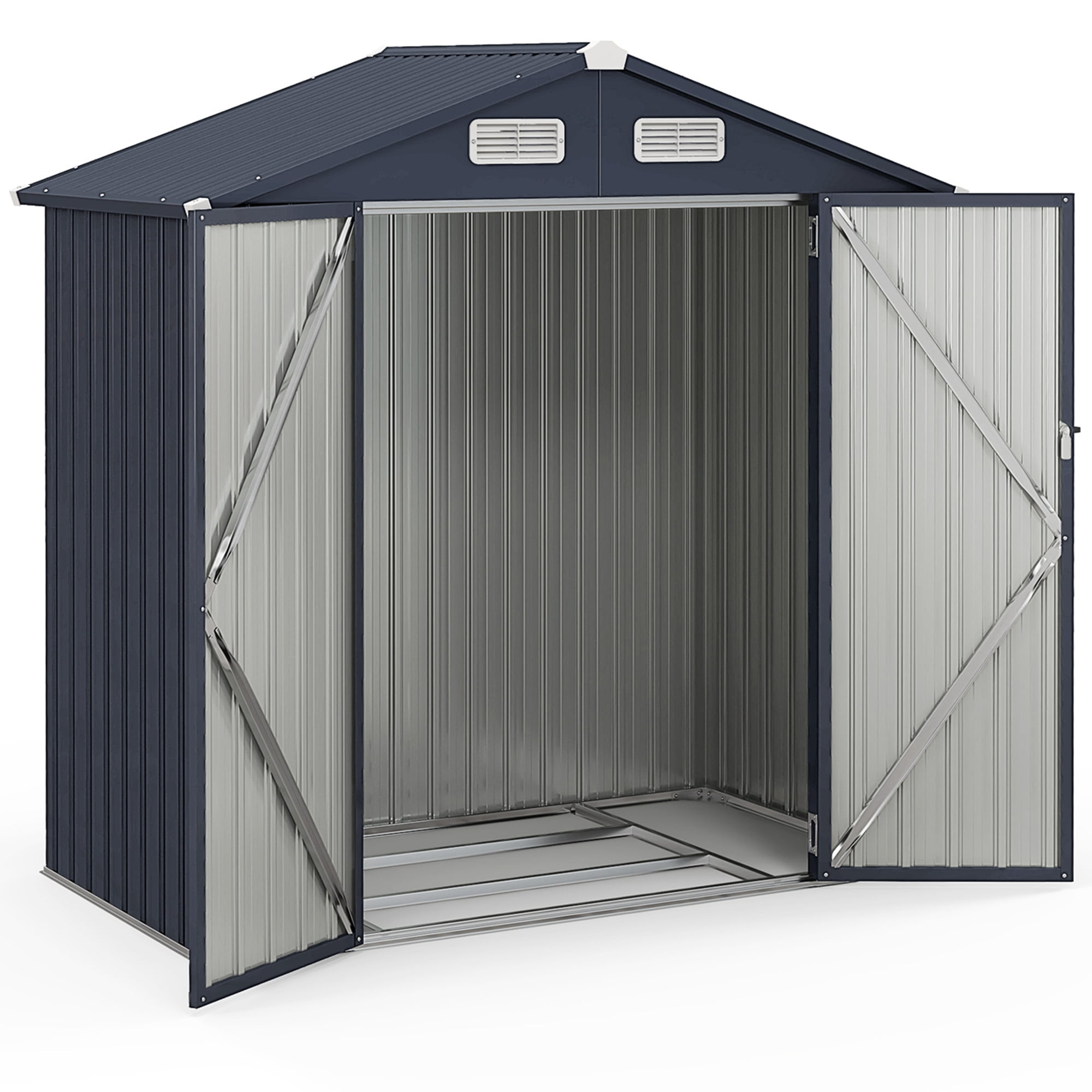 Click here for Costway 6.3 X 3.5 Outdoor Storage Shed With Base F... prices